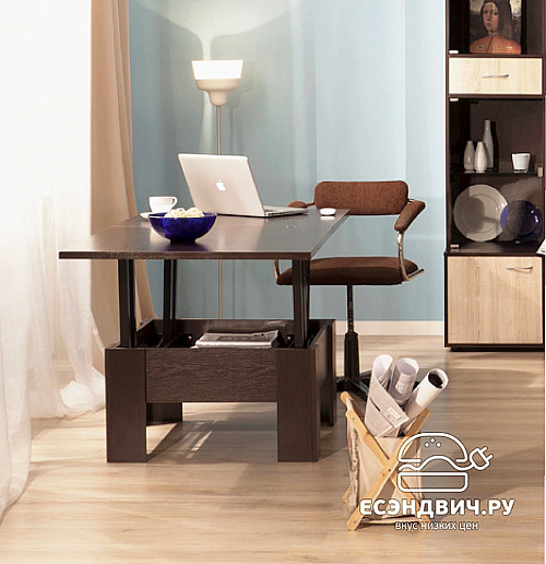 Стол-трансформер "Мюнхен" (Венге) EsandwichGl/BRL319. Купить Журнальные ...