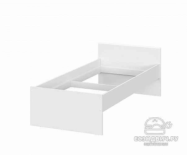 Кровать 900 "Atlas" (Белый текстурный) SV/Tk. Купить Кровати шириной ...